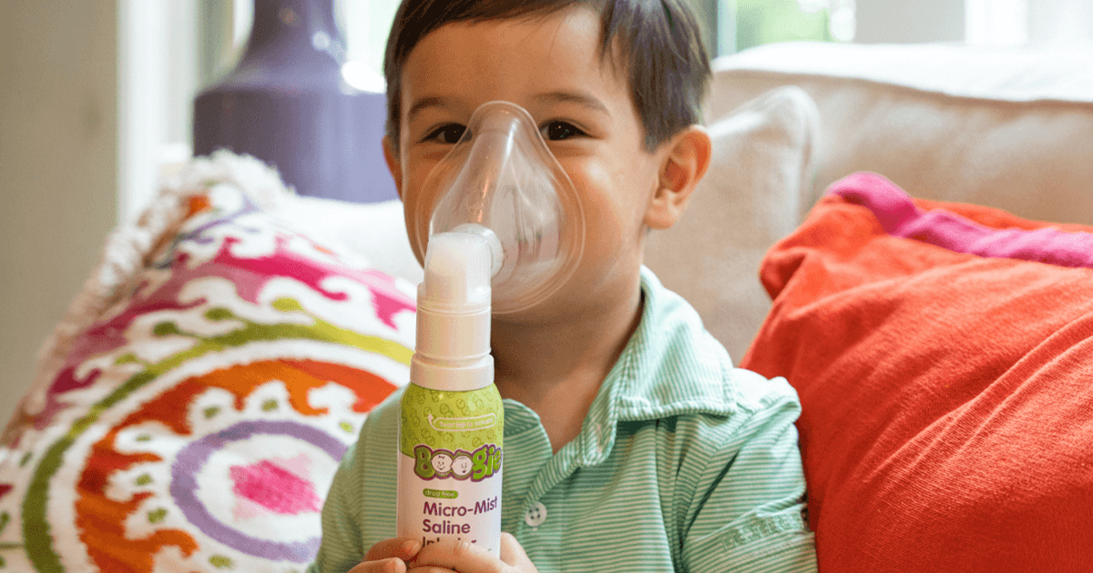 The Boogie® Micro-Mist Saline Inhaler Is a Game-Changer for Congested ...