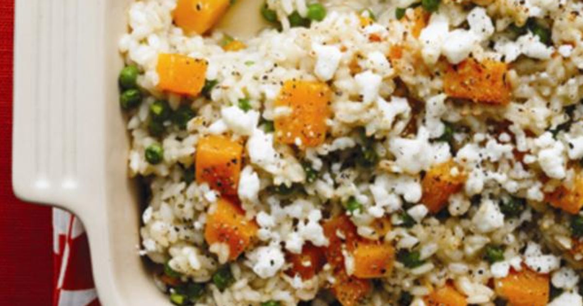 Baked Risotto with Pumpkin and Feta - Today's Parent