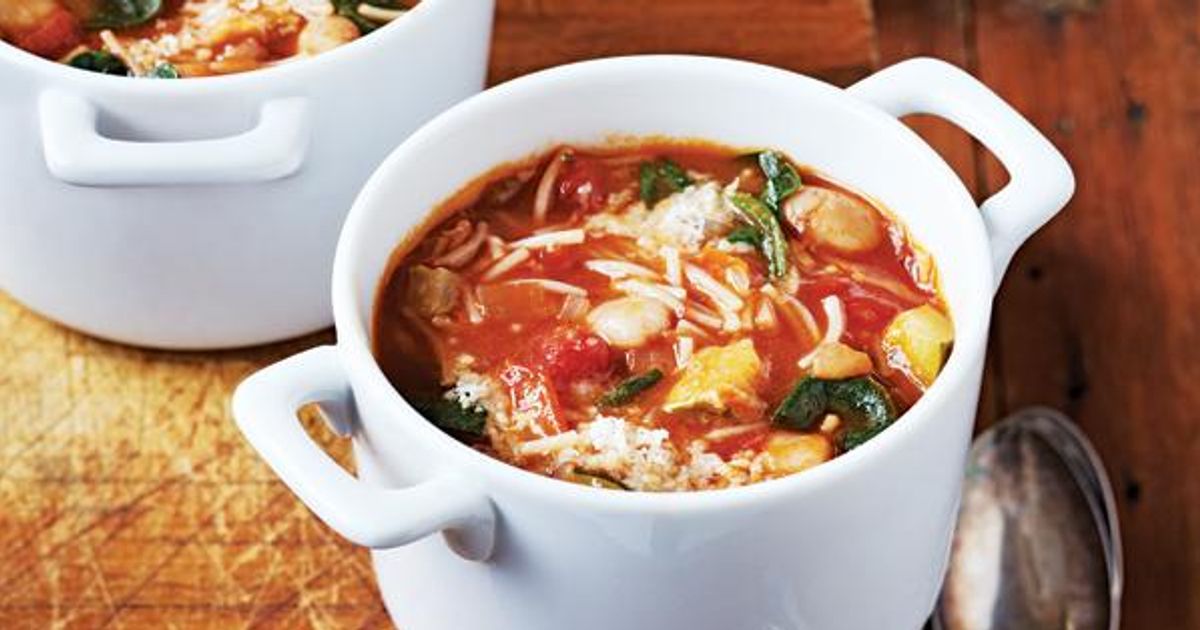 Jamie's lovely chunky minestrone - Today's Parent