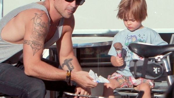 Colin Farrell and his son Henry - Photos! - Today's Parent