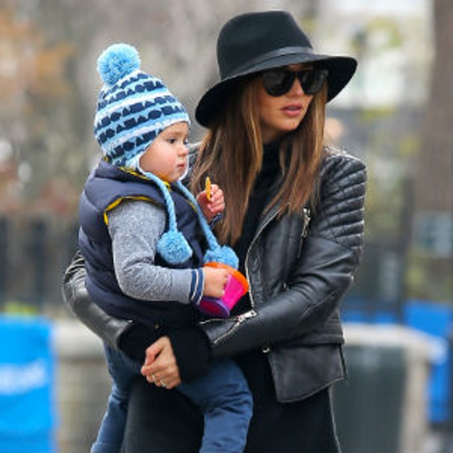 Miranda Kerr Und Flynn In Like Flynn: Kerr And Baby Bub Fly Home