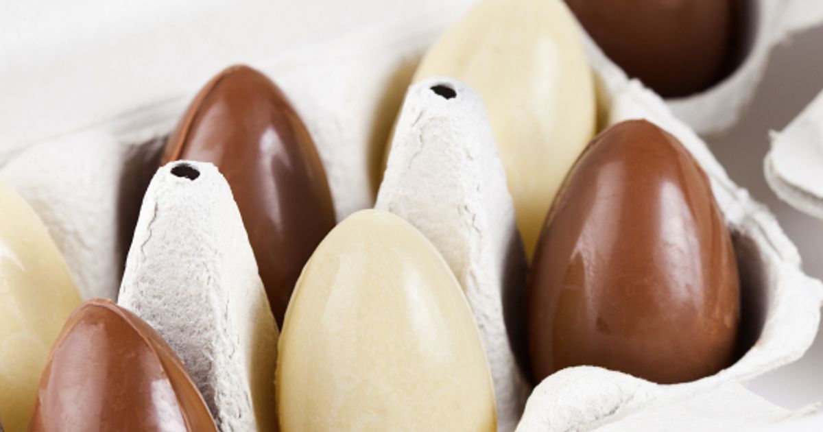 Cream-Filled White Chocolate Eggshells - Today's Parent