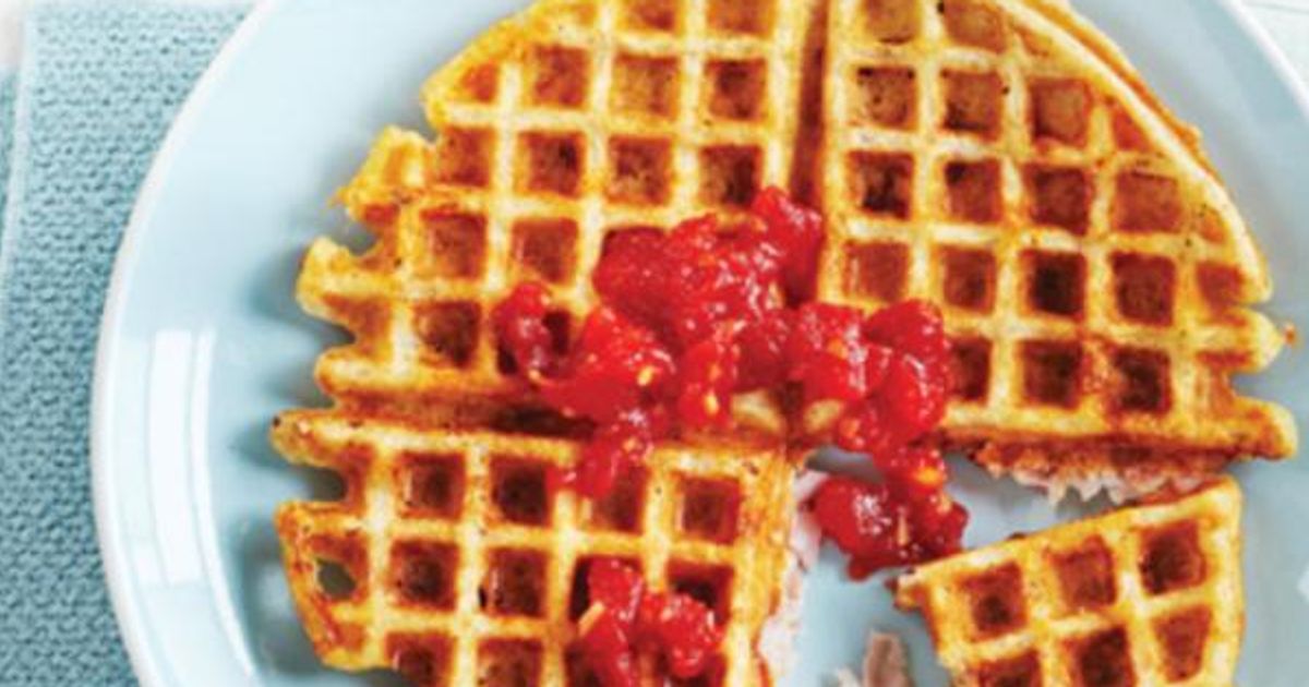 Ham and Cheese Waffles recipe - Today's Parent