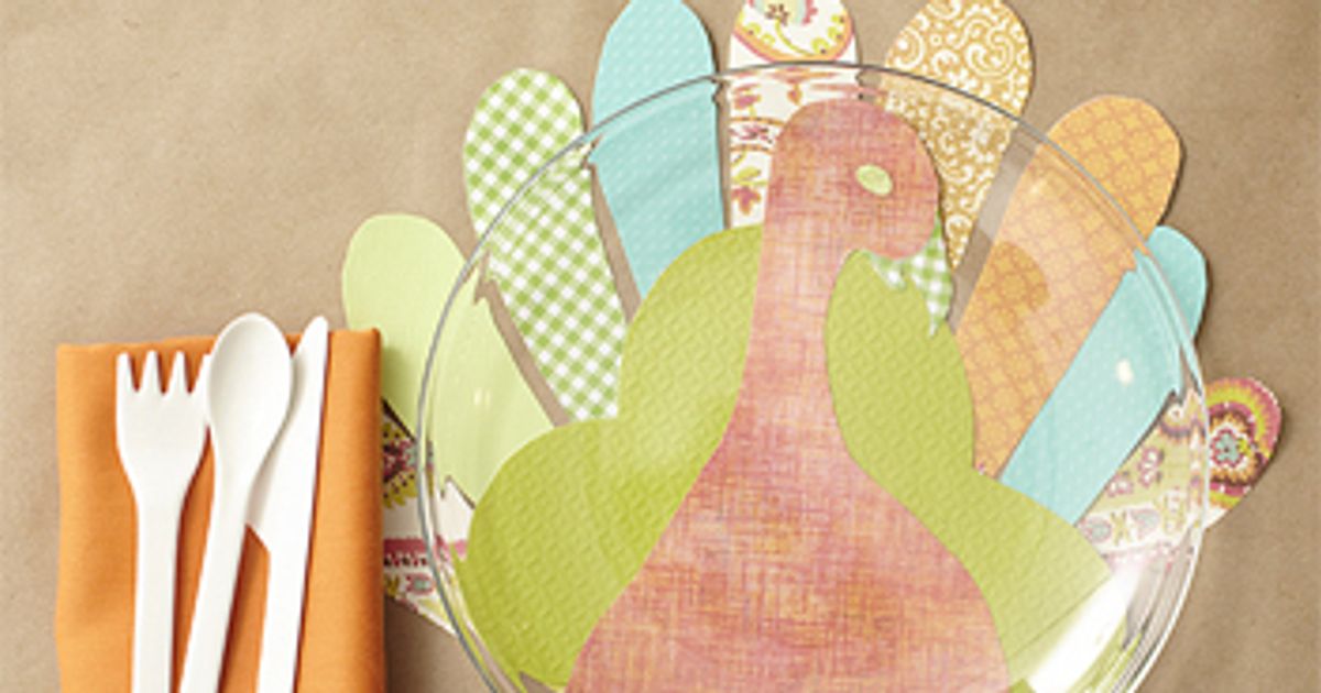 Thanksgiving craft: Turkey placemat - Today's Parent