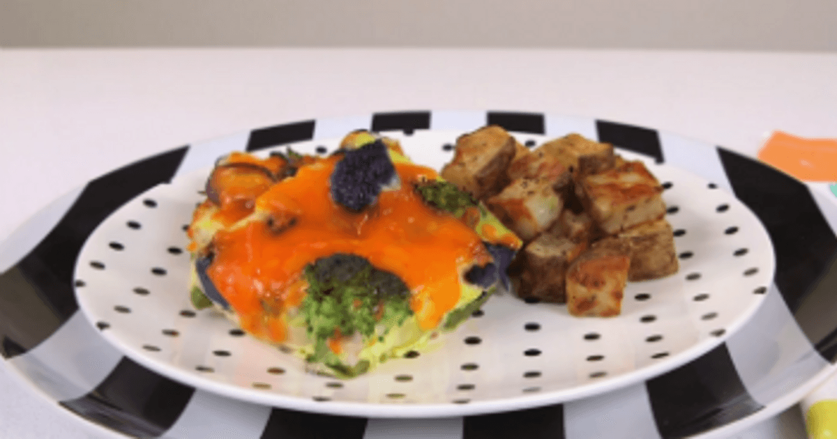 Baked Egg and Veggie Squares recipe - Today's Parent