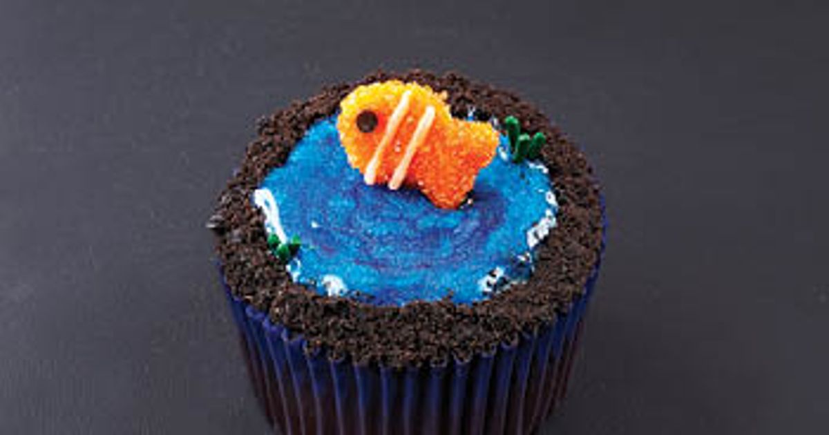 Cupcake decorating ideas: Go fish - Today's Parent