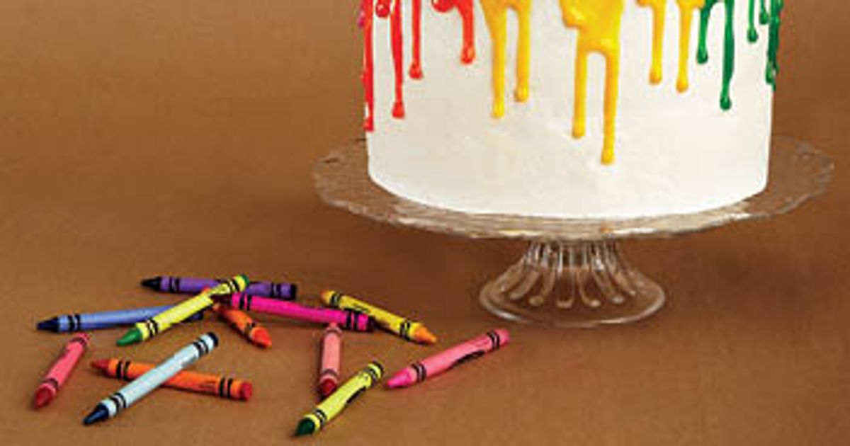 Kids' birthday cake ideas: Paint drip - Today's Parent