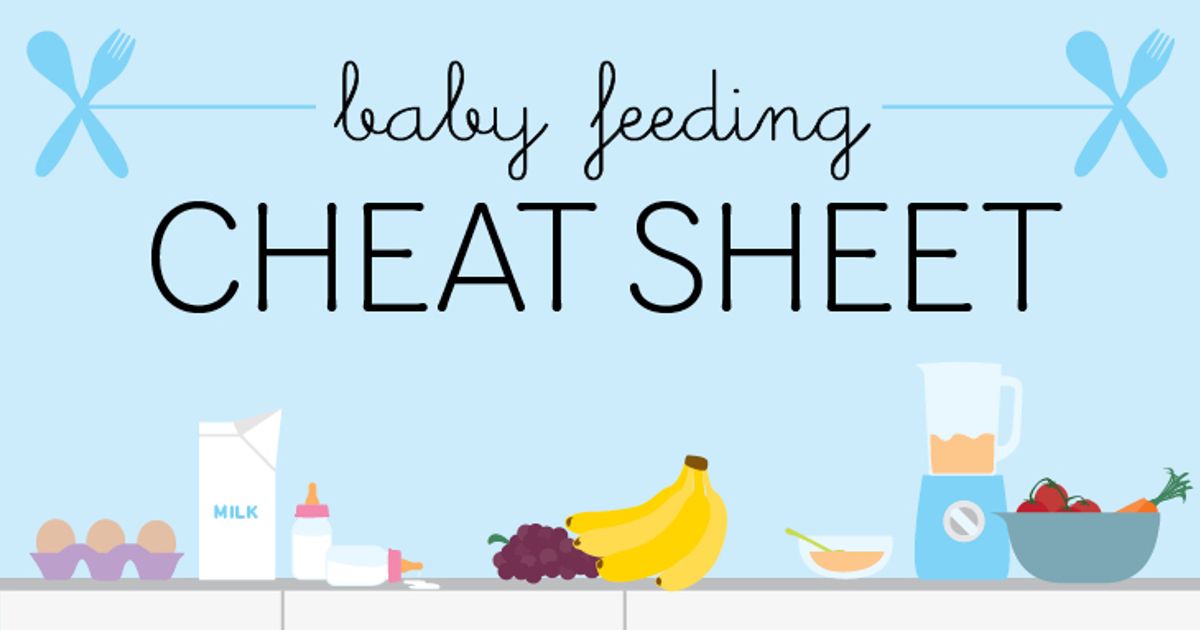 Baby feeding cheat sheet - Today's Parent