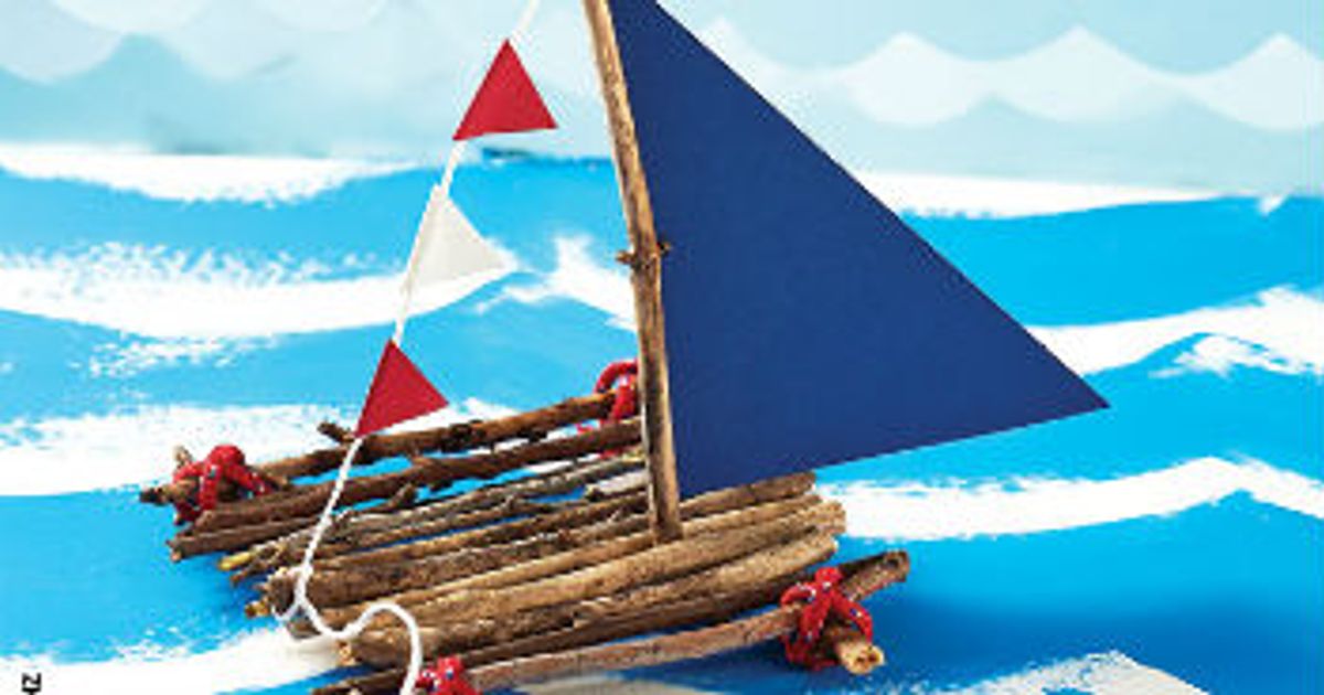 Craft: How to make a sailboat - Today's Parent