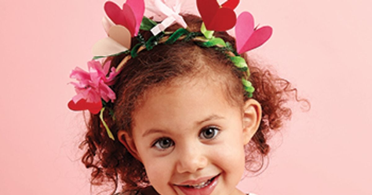 Valentine's Day craft: Crown of hearts - Today's Parent