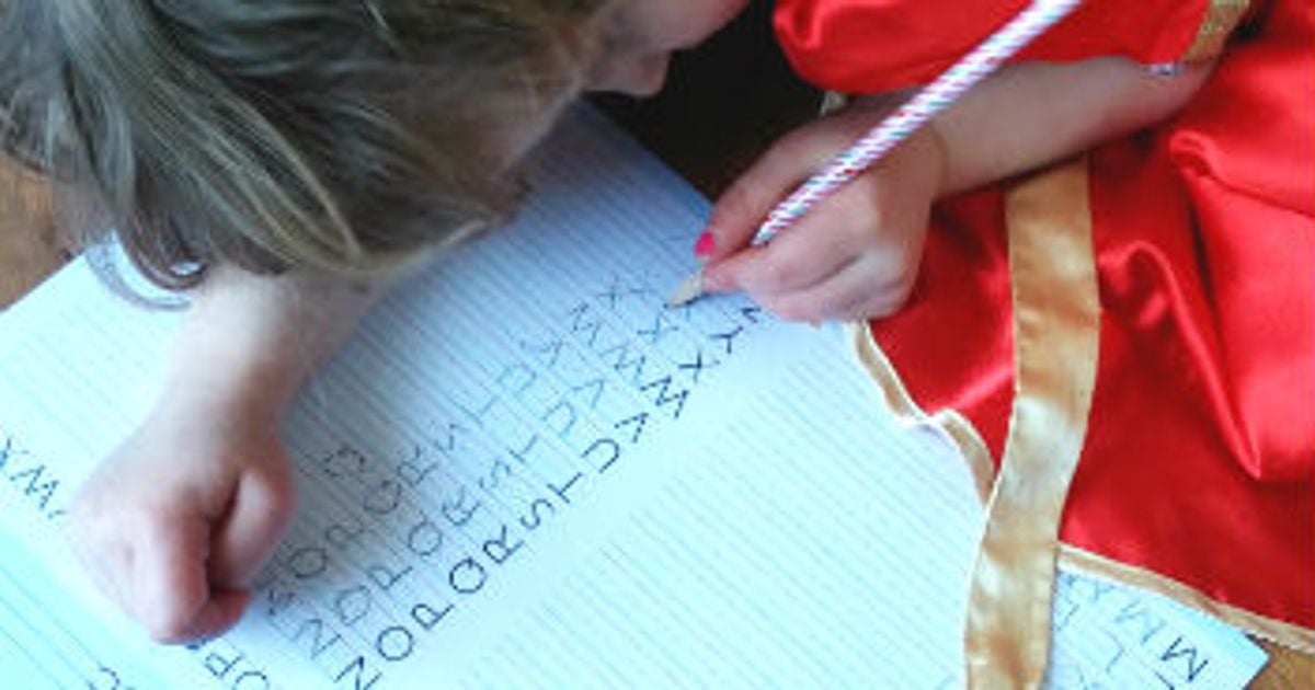 Literacy skills tied to early writing support: Study - Today's Parent