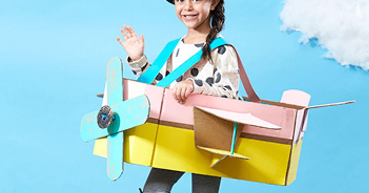 Craft: Make your own cardboard airplane - Today's Parent