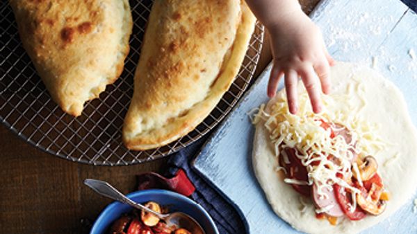 Calzones with Turkey Kielbasa - Today's Parent