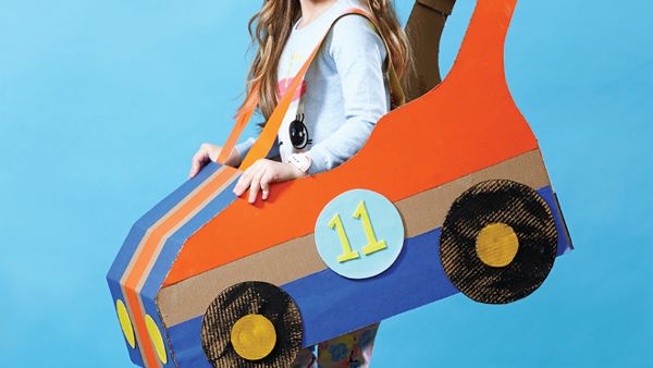 Craft: Make your own cardboard race car - Today's Parent - Today's Parent