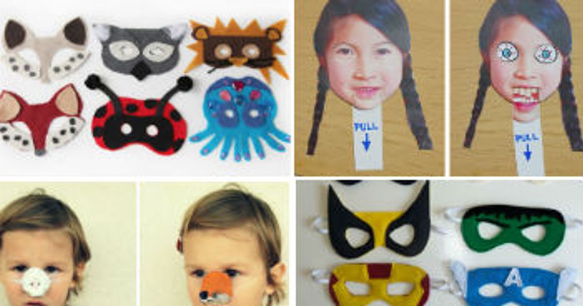 9 easy and adorable DIY masks - Today's Parent