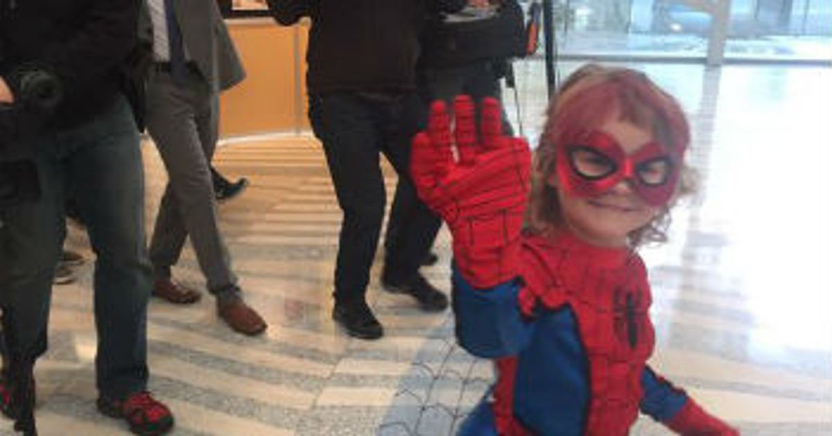 Six-year-old Spider-Mable saves the city of Edmonton - Today's Parent