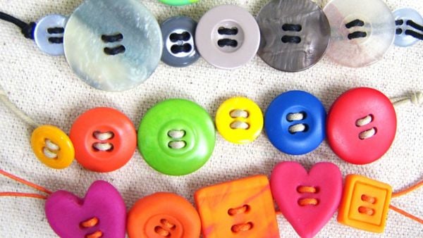 7 easy button crafts for kids - Today's Parent - Today's Parent