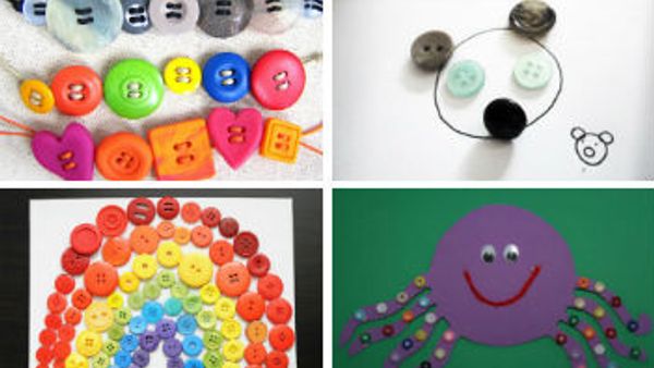 7 easy button crafts for kids - Today's Parent - Today's Parent