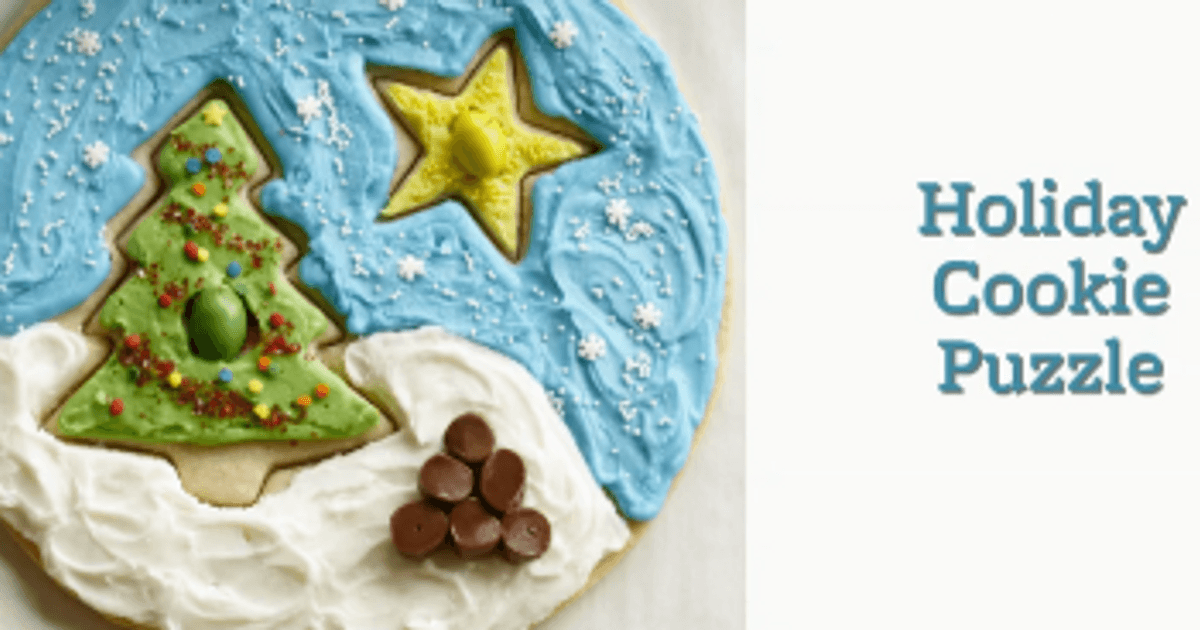 How to make a holiday cookie puzzle - Today's Parent