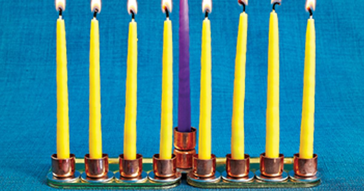 Easy DIY menorah - Today's Parent