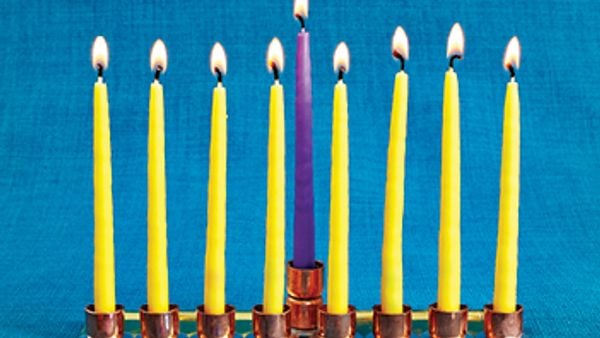 Easy DIY menorah - Today's Parent