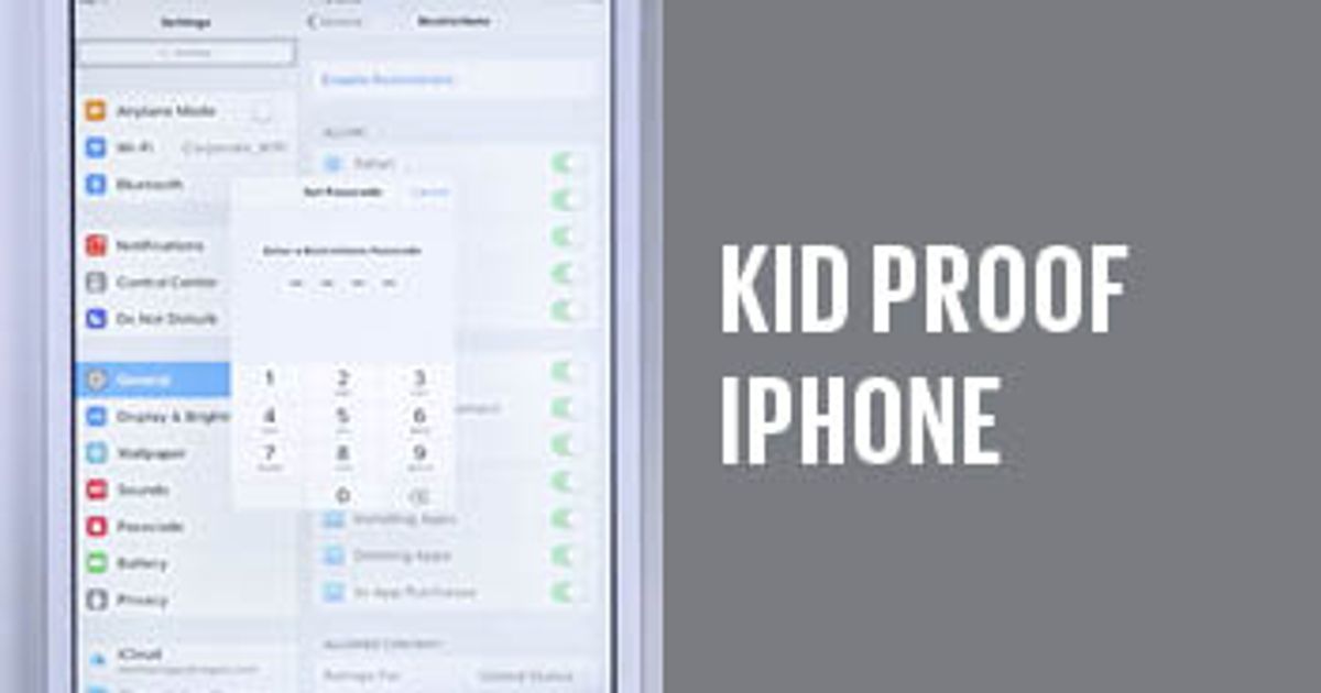 How to kid-proof your iPhone or iPad - Today's Parent