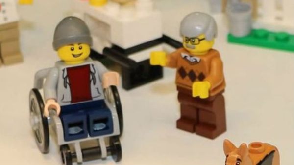 Finally! Lego set includes a minifigure using a wheelchair - Today's ...