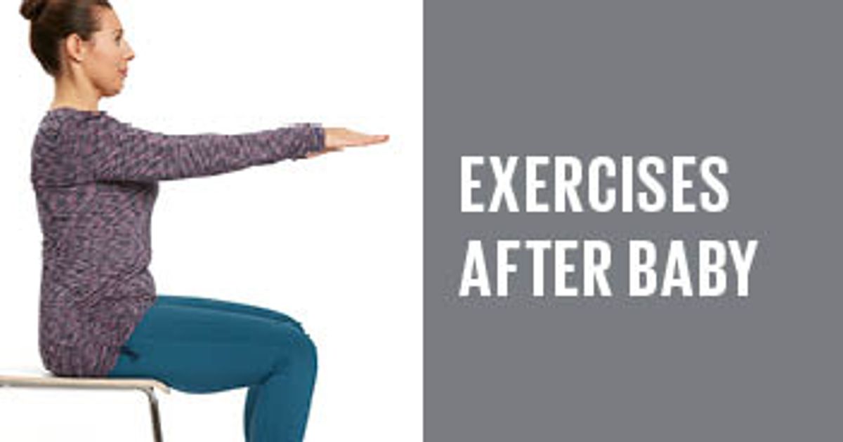Postpartum exercise: Workout for first six weeks after baby - Today's ...