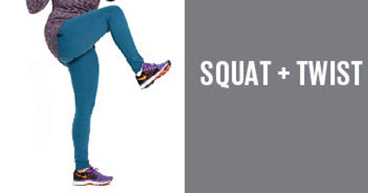 Postpartum exercise: Squat and twist - Today's Parent