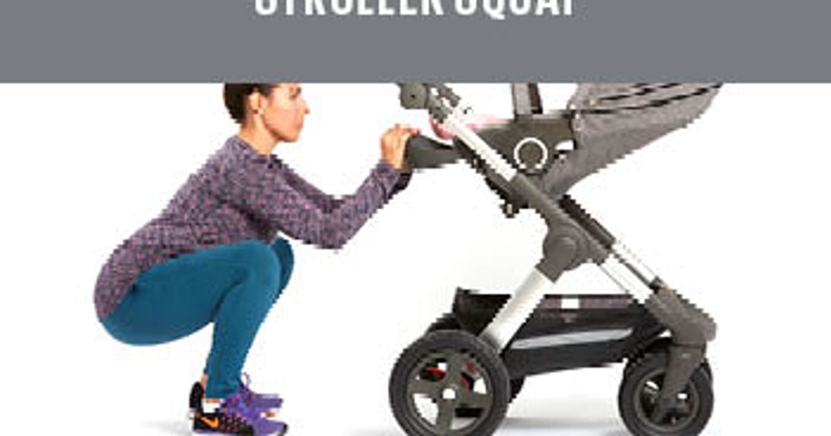 Stroller workout: Deep squat - Today's Parent