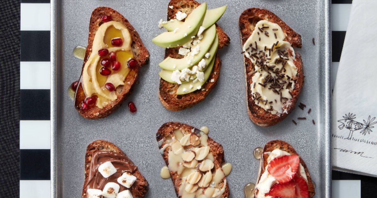 9 unexpected toast toppings - Today's Parent