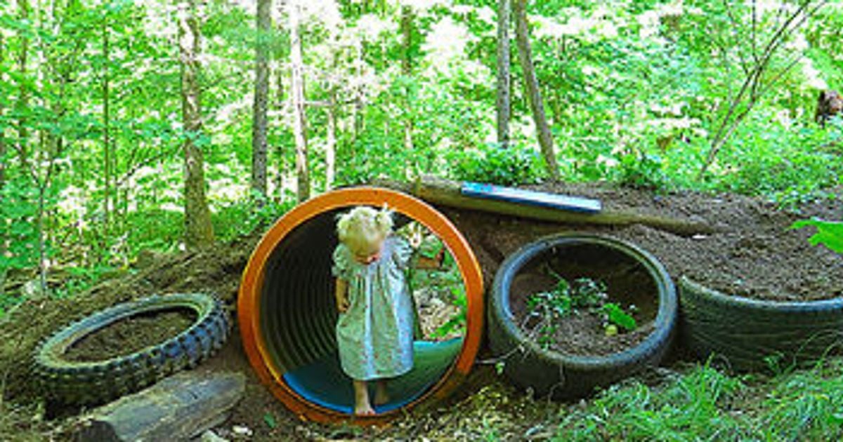You've got to check out this mom's enchanted forest playground - Today ...