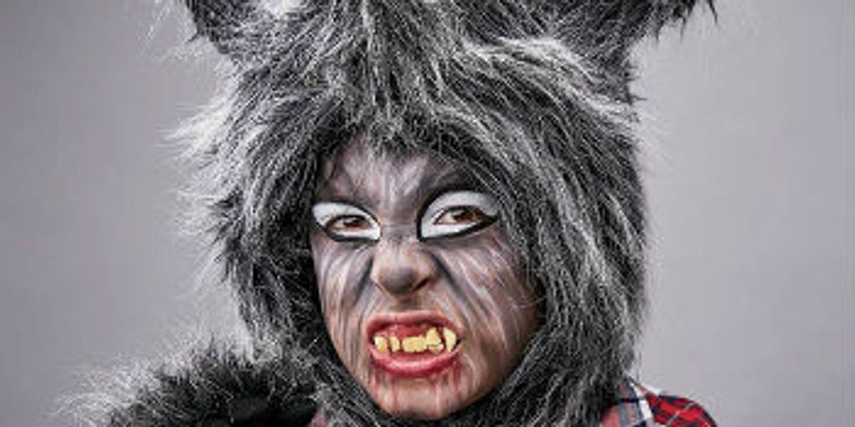 Werewolf Face Paint Tutorial