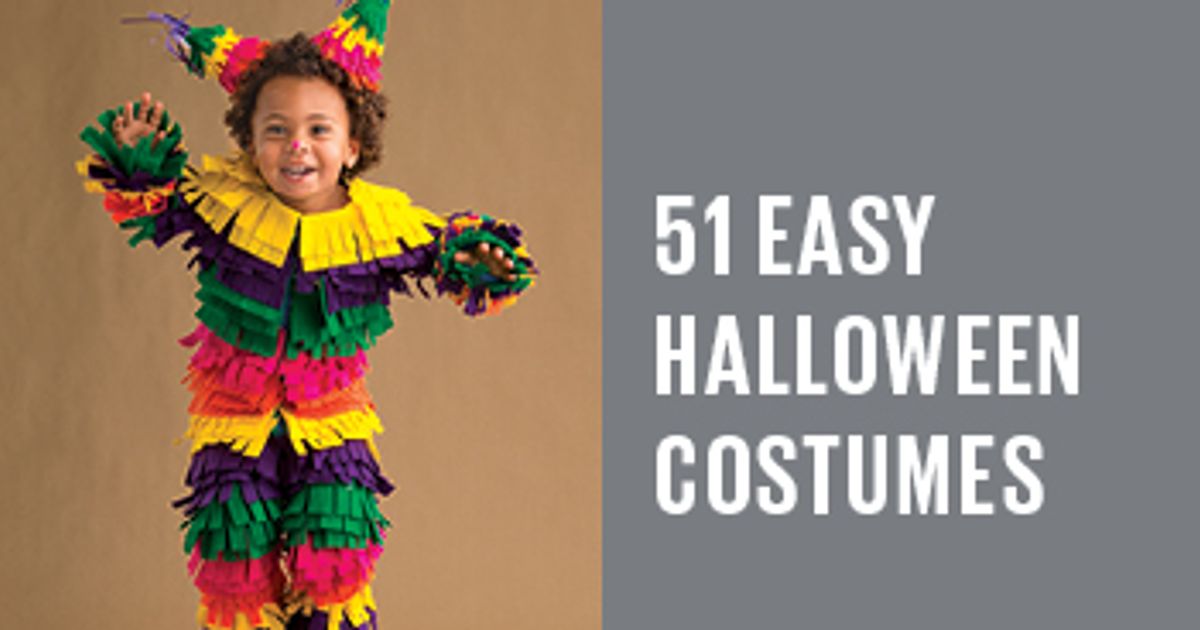 51 easy DIY halloween costumes - Today's Parent