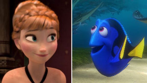 Frozen's Princess Anna finally met Dory on The Ellen DeGeneres Show ...