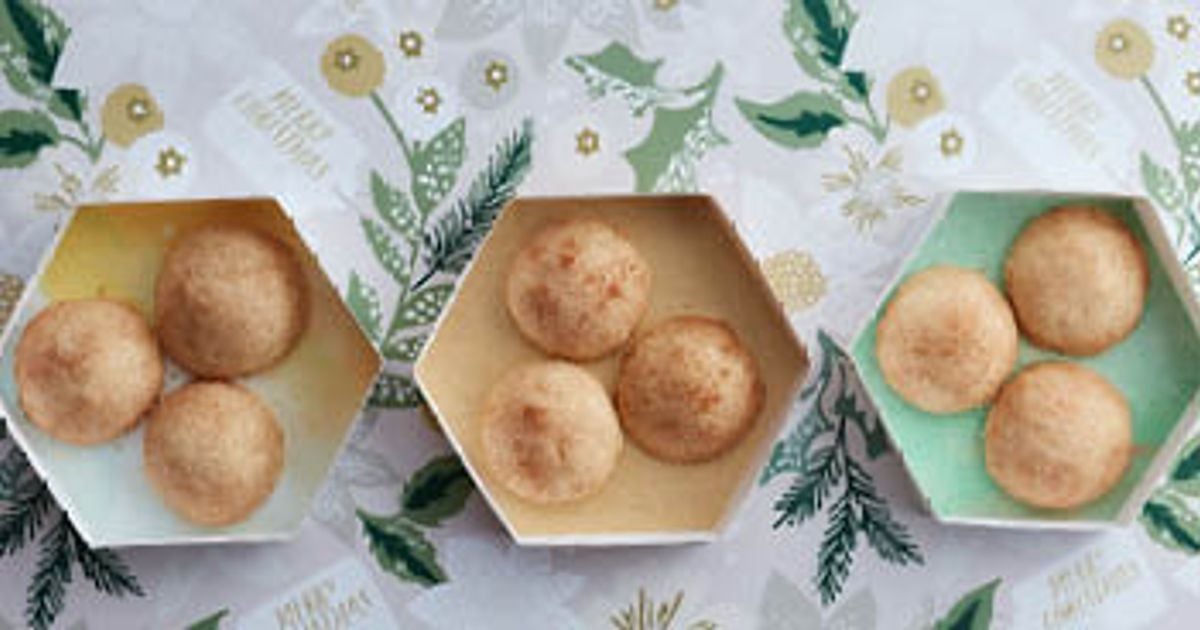 Cinnamon-Sugar Shortbread Balls - Today's Parent