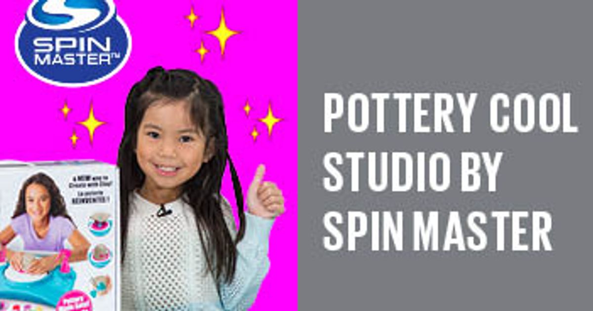 Pottery Cool Studio by Spin Master Unboxing & Review! - Today's Parent