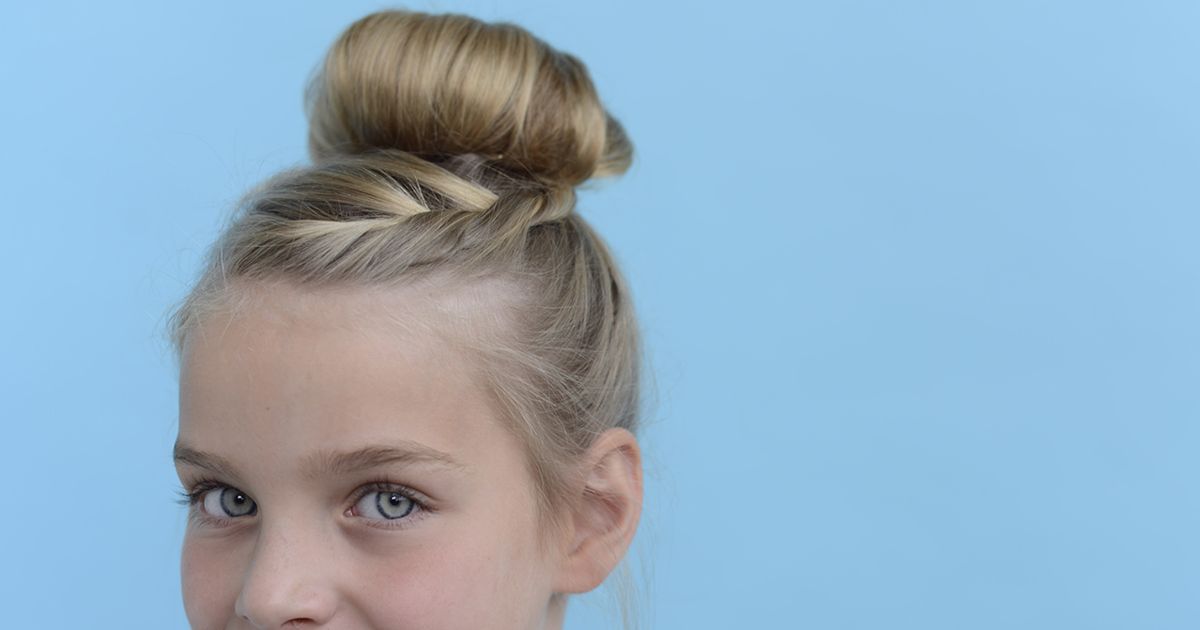 Kids' hair how-tos: Princess bun - Today's Parent