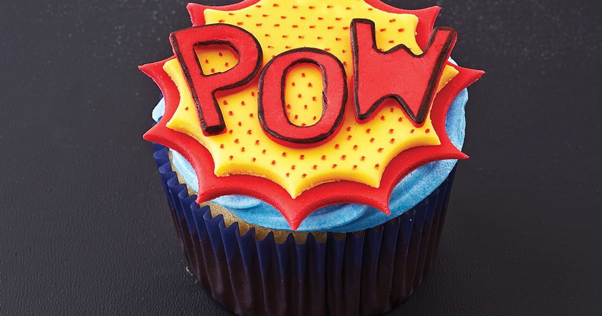 Cupcake decorating ideas: Superhero (how-to video) - Today's Parent