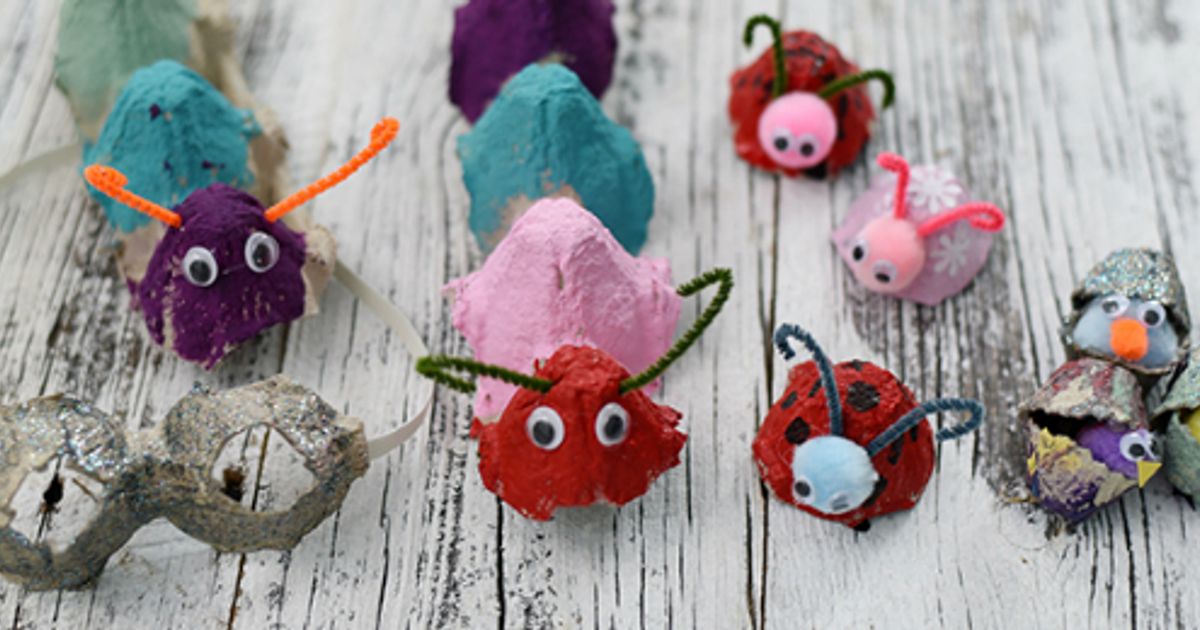 DIY egg carton craft ideas for kids - Today's Parent