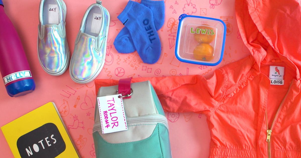 6 DIY school supply labels - Today's Parent