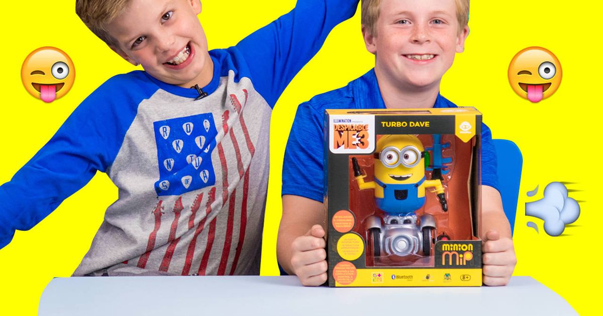 Minion Mip Turbo Dave unboxing and review - Today's Parent