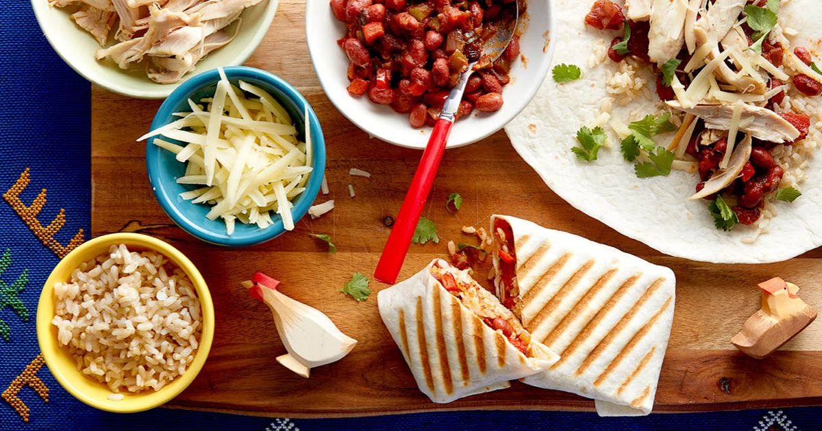 Chicken and Bean Burritos - Today's Parent
