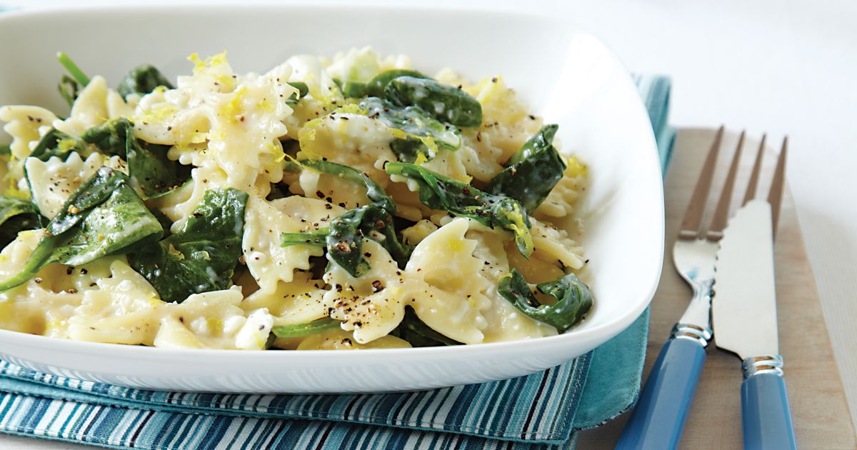 Pasta with Fresh Greens - Today's Parent