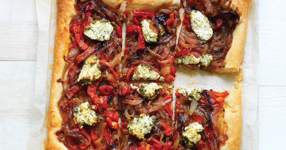 Onion and Goat Cheese Pastry - Today's Parent