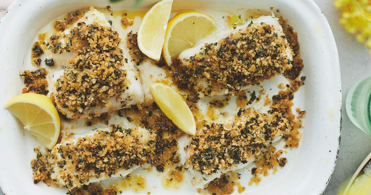 Chermoula Crumbled Cod - Today's Parent