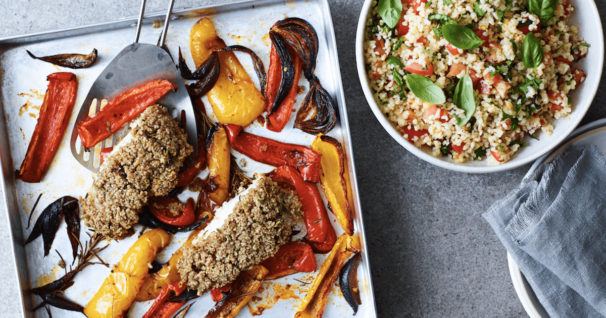 Roasted Haddock with a Herby Crumb - Today's Parent