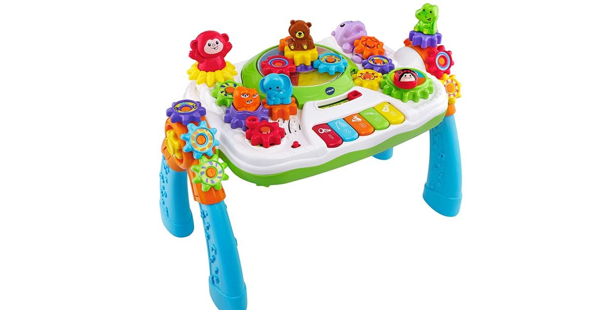 Review: VTech GearZooz 2-in-1 Jungle Friends Gear Park - Today's Parent