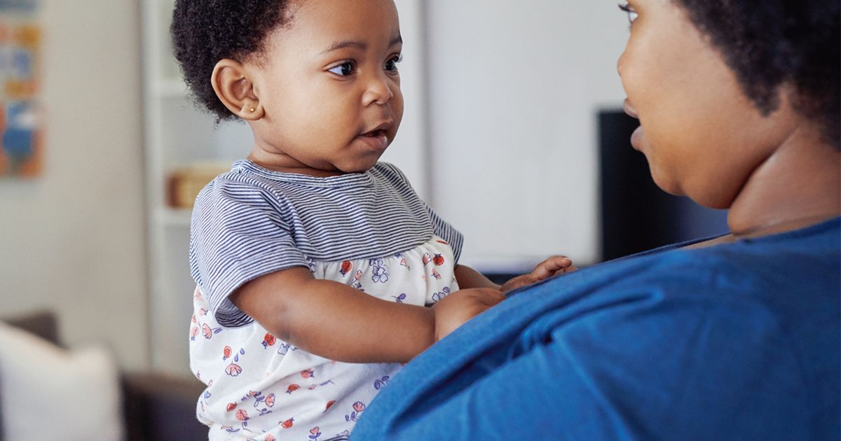 The way your toddler looks at your face could be an early sign of ...