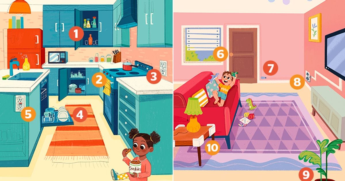 Home Safety Hotspots - Today's Parent
